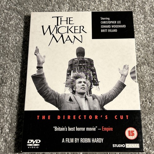 The Wicker Man Directors Cut 1973 DVD 2 Disc Set British Horror Edward ...