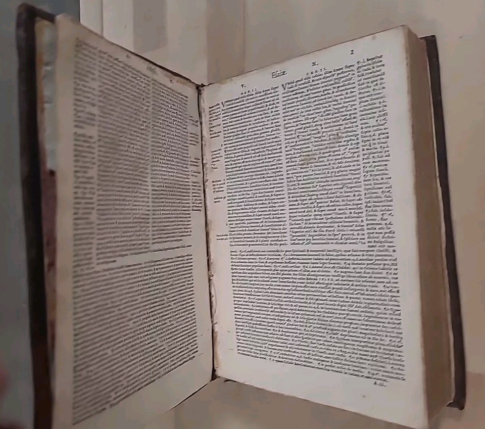 1545 ROBERT ESTIENNE BIBLE stephanus BIBLIA SACRA very rare VOLUME 2 ...