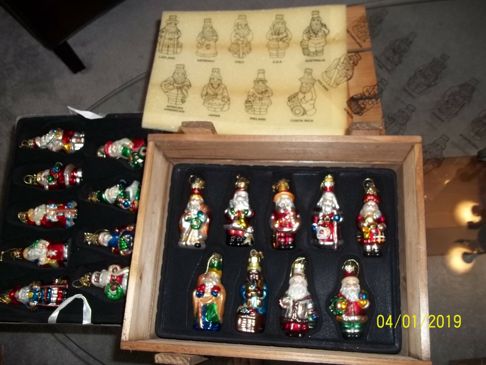 Thomas Pacconi CLASSICS 2002 COLLECTION 18 pc Blown Glass Christmas ...