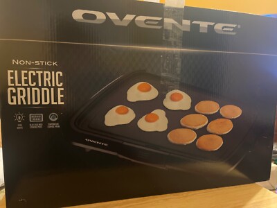 OVENTE Non-Stick Electric Griddle 16 x 10 1200 watts GC1610B | eBay