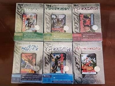 TOHO Master Godzilla Collection DVDs (Lot Of 6 Discs) All NEW SEALED ...