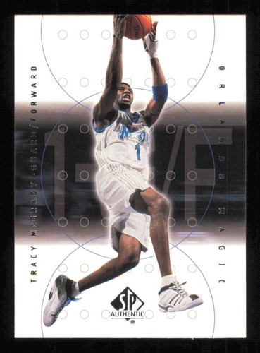 2000-01 SP Authentic #58 Tracy McGrady HOF Basketball MAGIC NM-MT | eBay