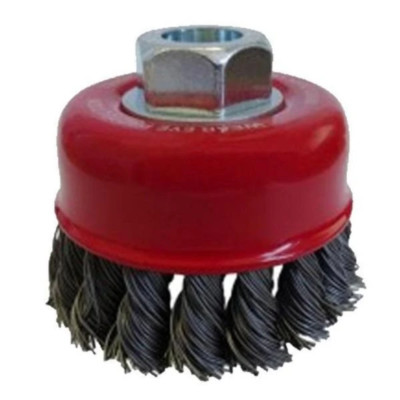 Josco Brumby 75mm Twistknot Bevel Brush Multi-Thread .50mm Carbon Steel ...