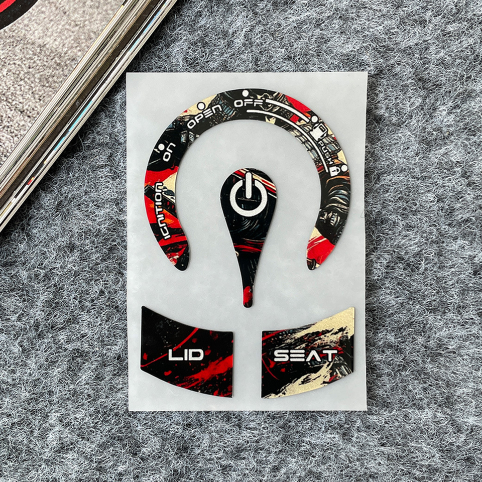 for XMAX300 NMAX300 Stickers Engine Start Cover Key Hole Decals Modern ...