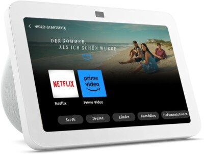 Echo Show 8 (Neueste Generation) | Smarter HD-Touchscreen mit 3D-Audio Weiß | eBay.de