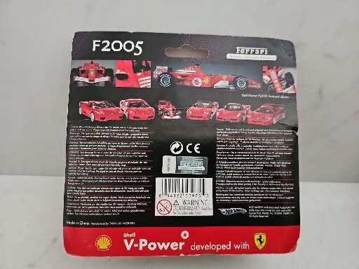 F1 Formula 1 Ferrari F2005 Shell V-power model car 1:38 scale (unopened ...