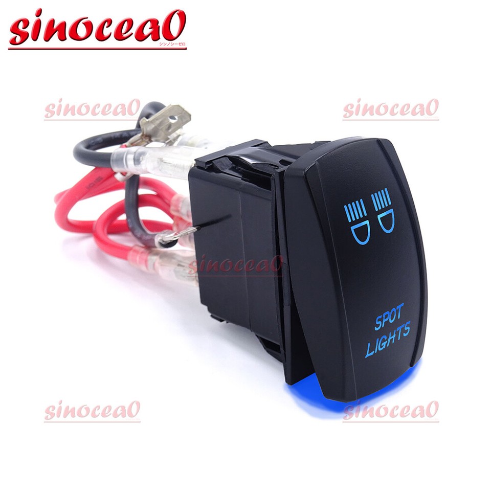 2023 2024 Backlit Light Bar Control Rocker Toggle Switch For ATV UTV ...