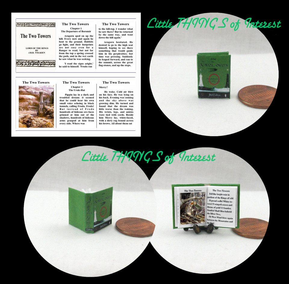 THE LORD OF THE RINGS ILLUSTRATED J.R.R. TOLKIEN (3) Book Set 1:12 ...