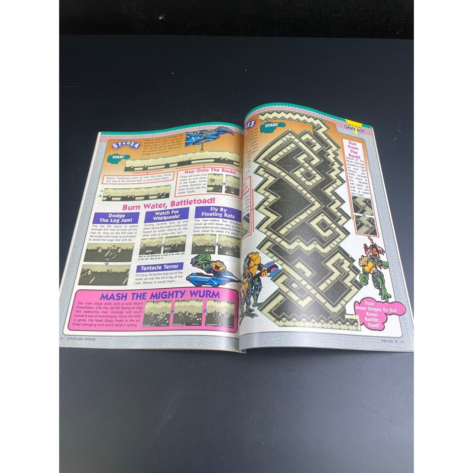 Nintendo Power Vol#30 Final Fantasy II, Battletoads,Flintones NES ...