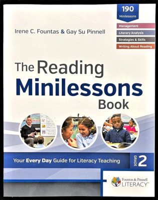 2nd Grade - THE READING MINILESSONS BOOK (2019, Fountas & Pinnell) | eBay
