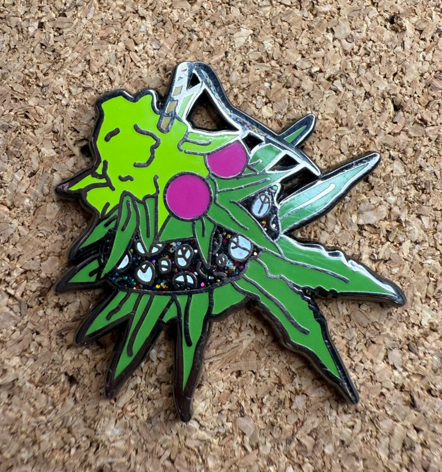 smoking weed bud enamel PIN lapel joint pot smoke blaze 420 cannabis ...