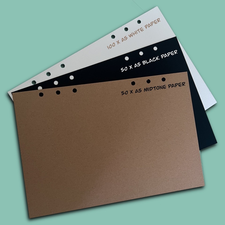 Artist Watercolour Notebook - Pad Book Sketchbook Art Paper - 30 Pages ...