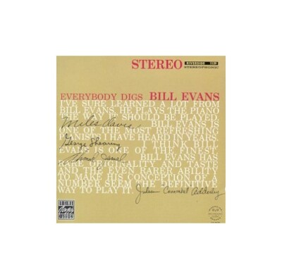 Bill Evans Trio - Everybody Digs Bill Evans - Bill Evans Trio CD IQVG ...