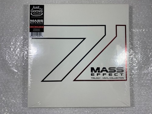 VINYLE THE MASS EFFECT TRILOGY: VINYL COLLECTION - (4LP OPAQUE MAROON ...