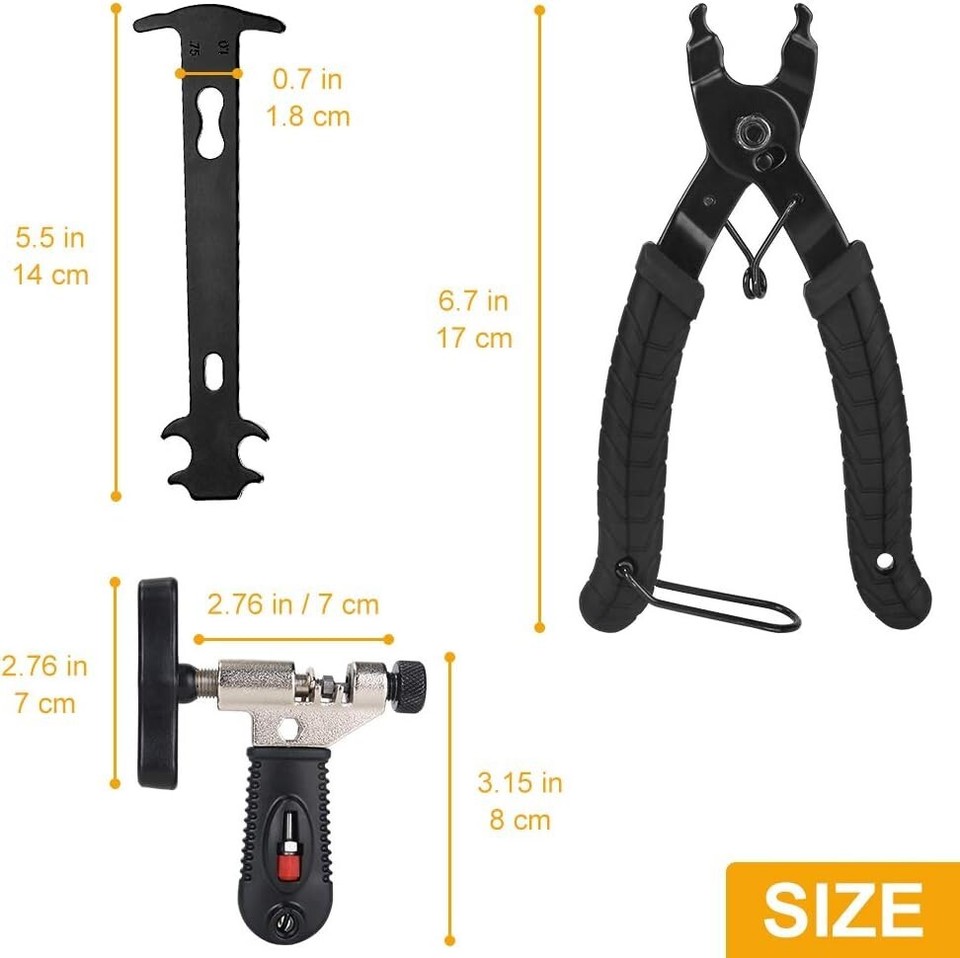 Compact Multi-Function Bike Chain Repair Kit - Perfect for Every ...