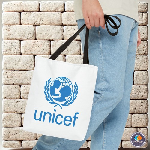 Unicef Logo Polyester Tote Bag | eBay