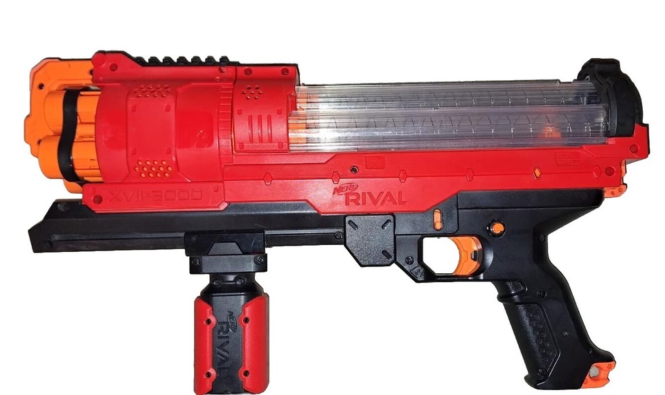 Nerf Rival Artemis XVII-3000 Blaster - Red 2015 Edition | eBay