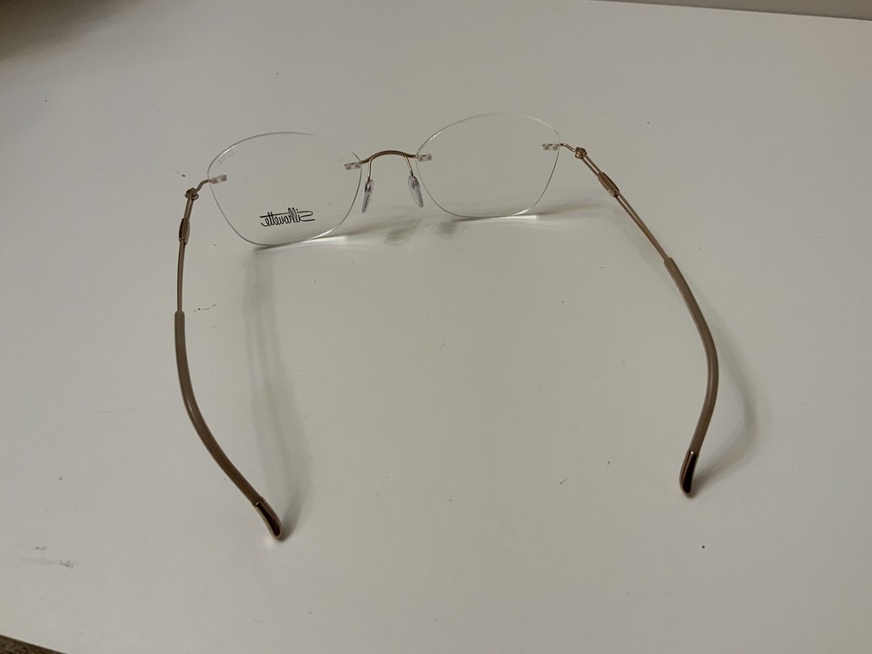 SILHOUETTE 5521 EU 3530 Rose All Day Eyeglasses Frames 53-19-140 B:41.3 ...