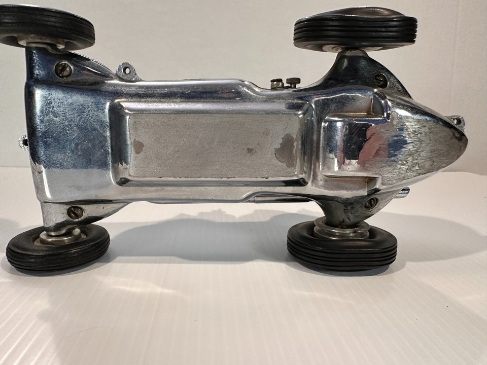 Rare Chrome Plated Roy Cox Thimble Drome Champion Race 1950 With Engine ...