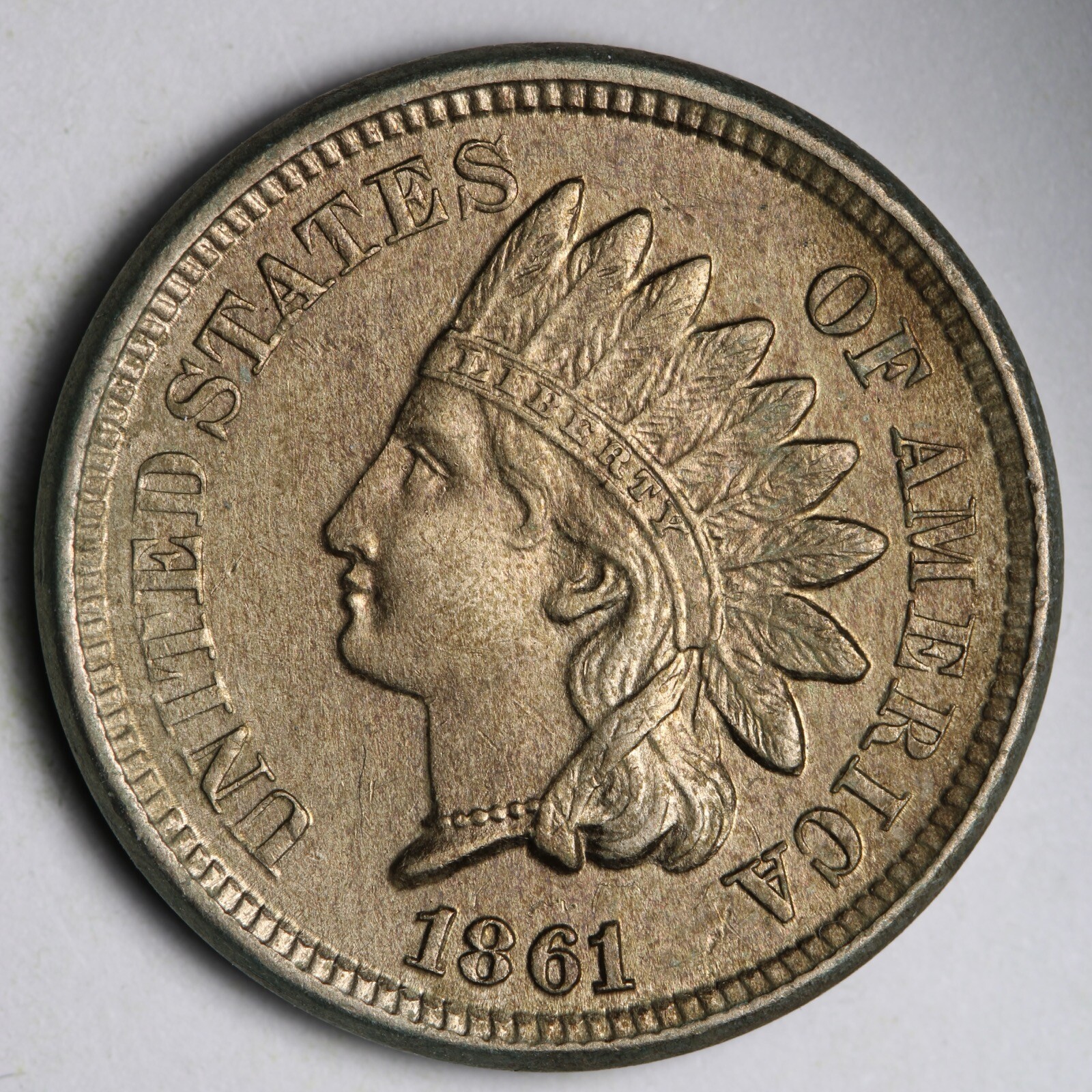 1861 Indian Head Cent Penny - BU UNCIRCULATED MS - E521 KNEM | eBay