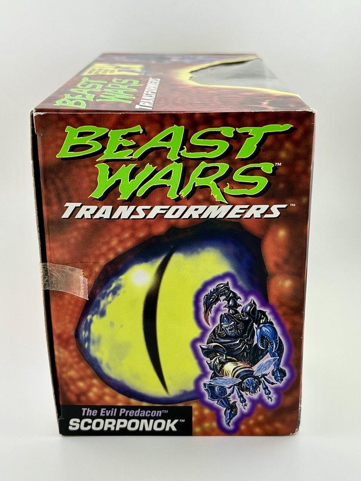 TRANSFORMERS BEAST WARS EVIL PREDICON 'SCORPONOK' KENNER HASBRO 1995 ...