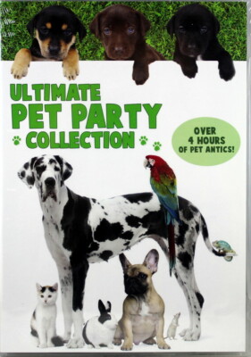 Animal Atlas Ultimate Pet Party Collection NEW SET Of 4 DVDs Kitten ...
