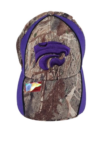 Kansas State Wildcats Camouflage Adjustable Hat Russell Athletic Camo ...