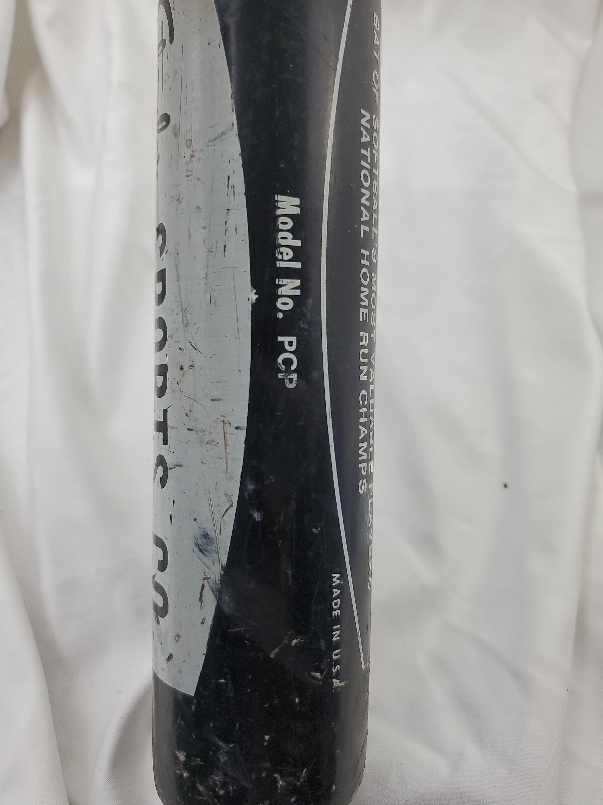 STEELBAT Official Softball bat Model no. PCP made in USA 34" 32oz. Used ...