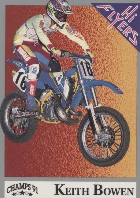 1991 Champs Hi Flyers AMA Motocross - Keith Bowen #2 for sale online | eBay