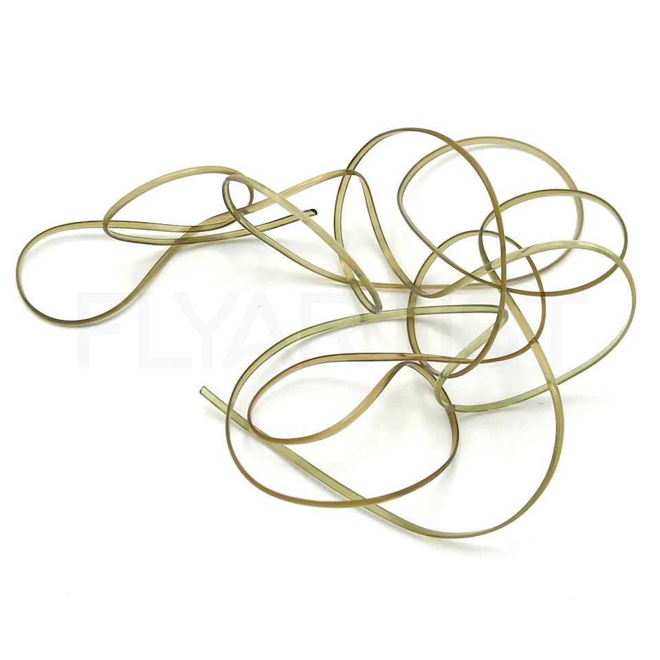 HALF ROUND D RIB - Hareline Fly Tying Vinyl Ribbing Material in 20 ...