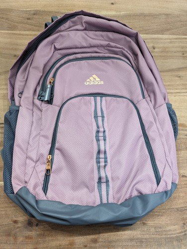 Adidas Large Backpack Laptop Storage Gray Purple Rose Gold Loadspring ...