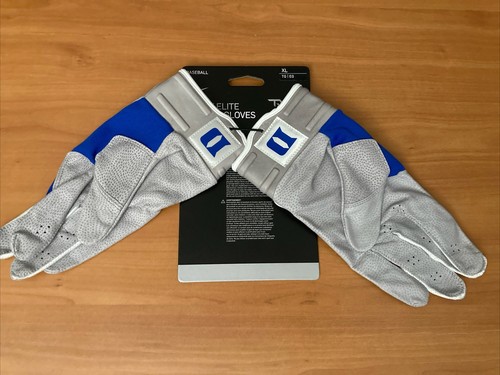 Nike Trout Elite Batting Gloves Duke Blue Devils Baseball Team Issue X ...