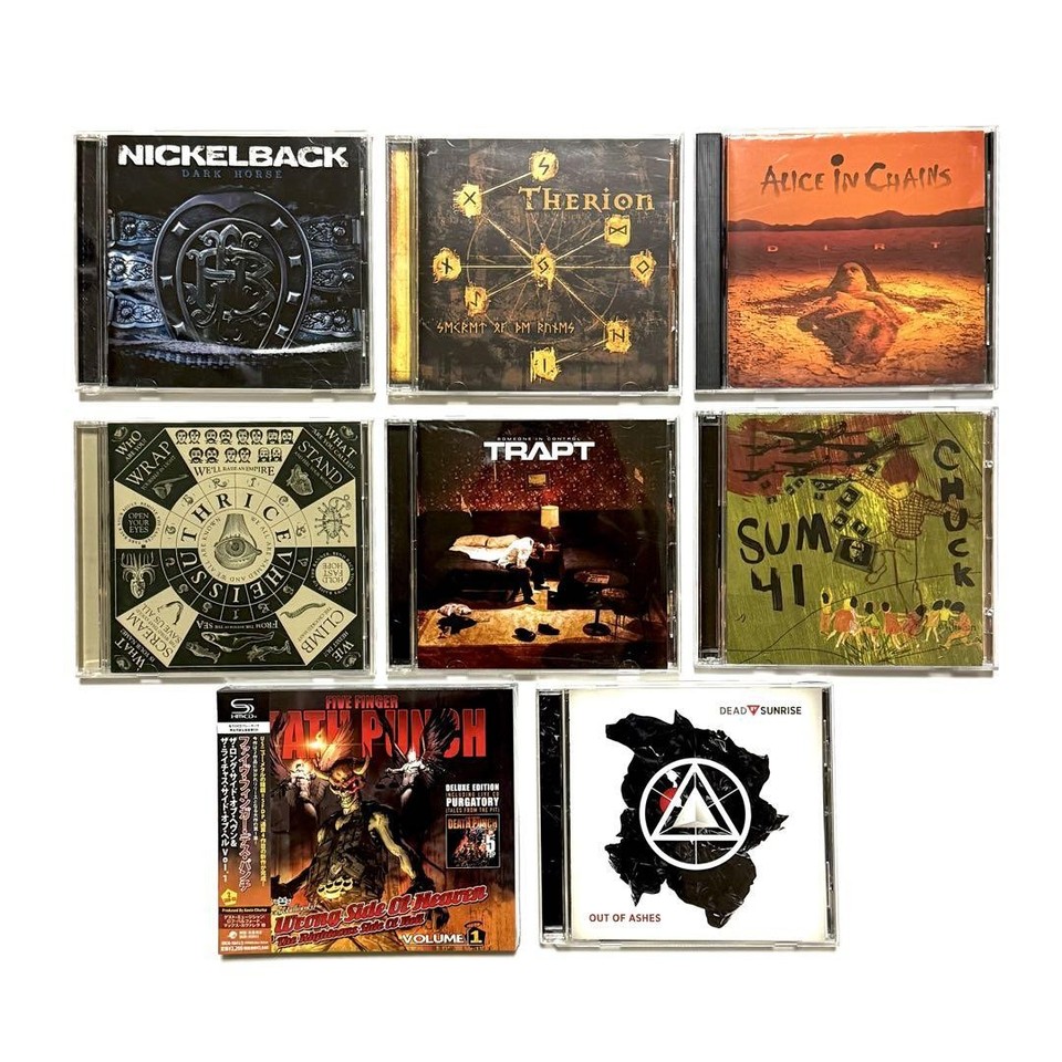 44-Cd Set Heavy Metal & Hard Rock Music Collection Bulk Lot Classic ...