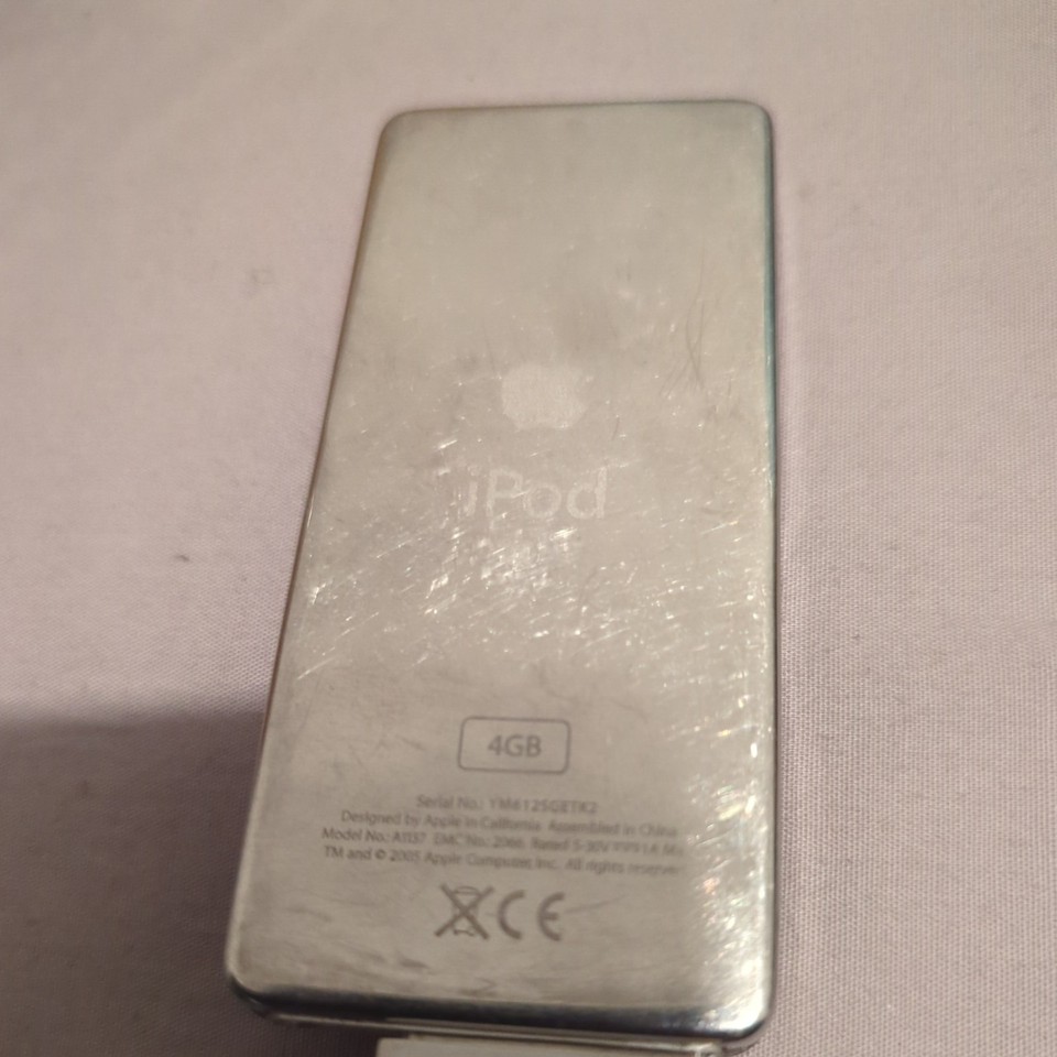 Apple iPod Nano 1st Generation Black 4 GB A1137 | eBay UK