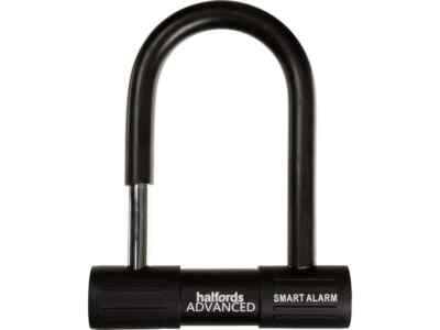 Halfords Advanced 23cm Alarmed D Lock Key motion activated alarm smart ...