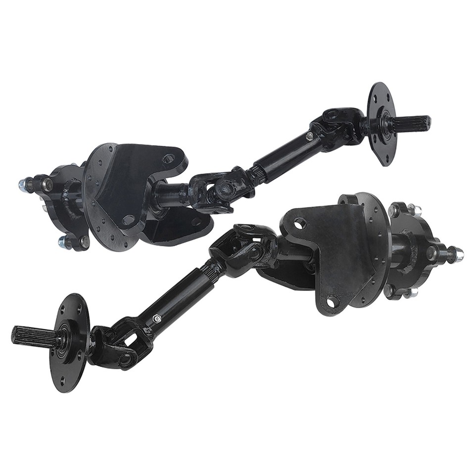 4 Wheeler ATV Front + Rear Axle Kit 1000W Differential Motor Suspension ...