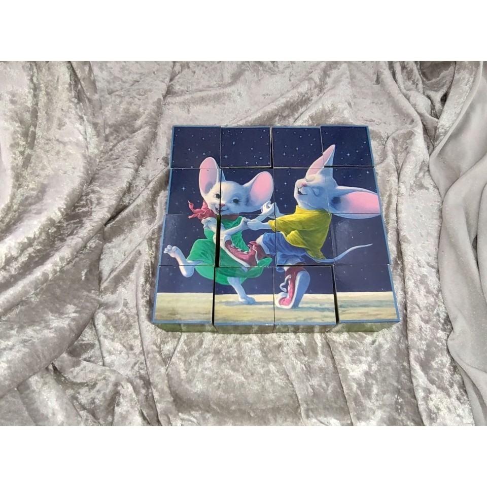 Rip Squeak A to Z Replacement Puzzle Blocks w Box NO BOOK 6 Different ...