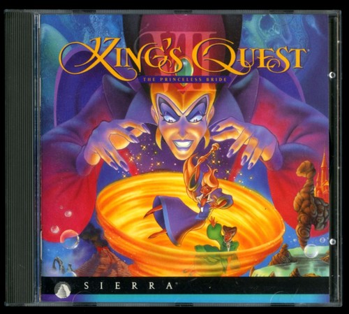 King's Quest VII The Princess Bride booklet Sierra Windows PC CD-Rom ...
