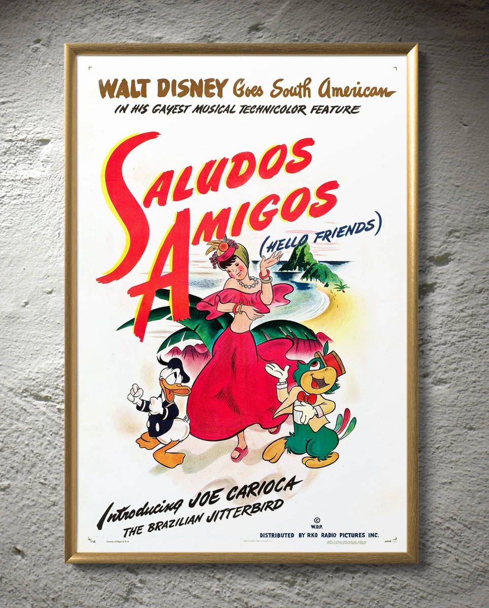 Saludos Amigos Poster