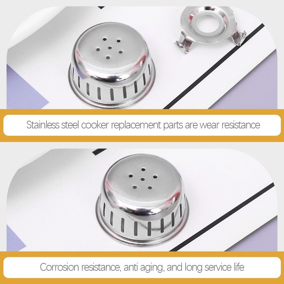 4 Count Cooker Anti-blocking Brackets Replacement Parts for Pressure ...