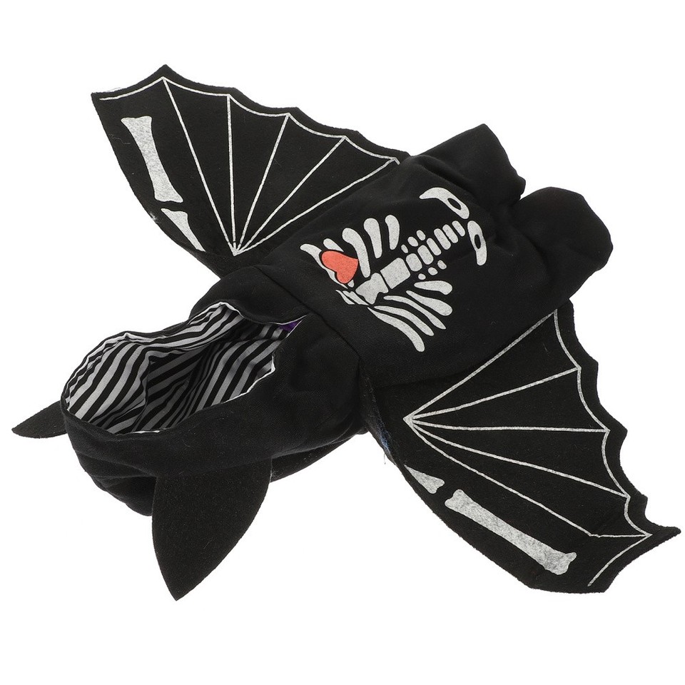 Halloween Bat Dog Costume Wear-resistant Puppy Clothes Comfortable ...