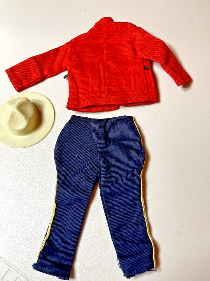 Vintage Gi Joe Action Man Palitoy Canadian Mountie Uniform Set | eBay