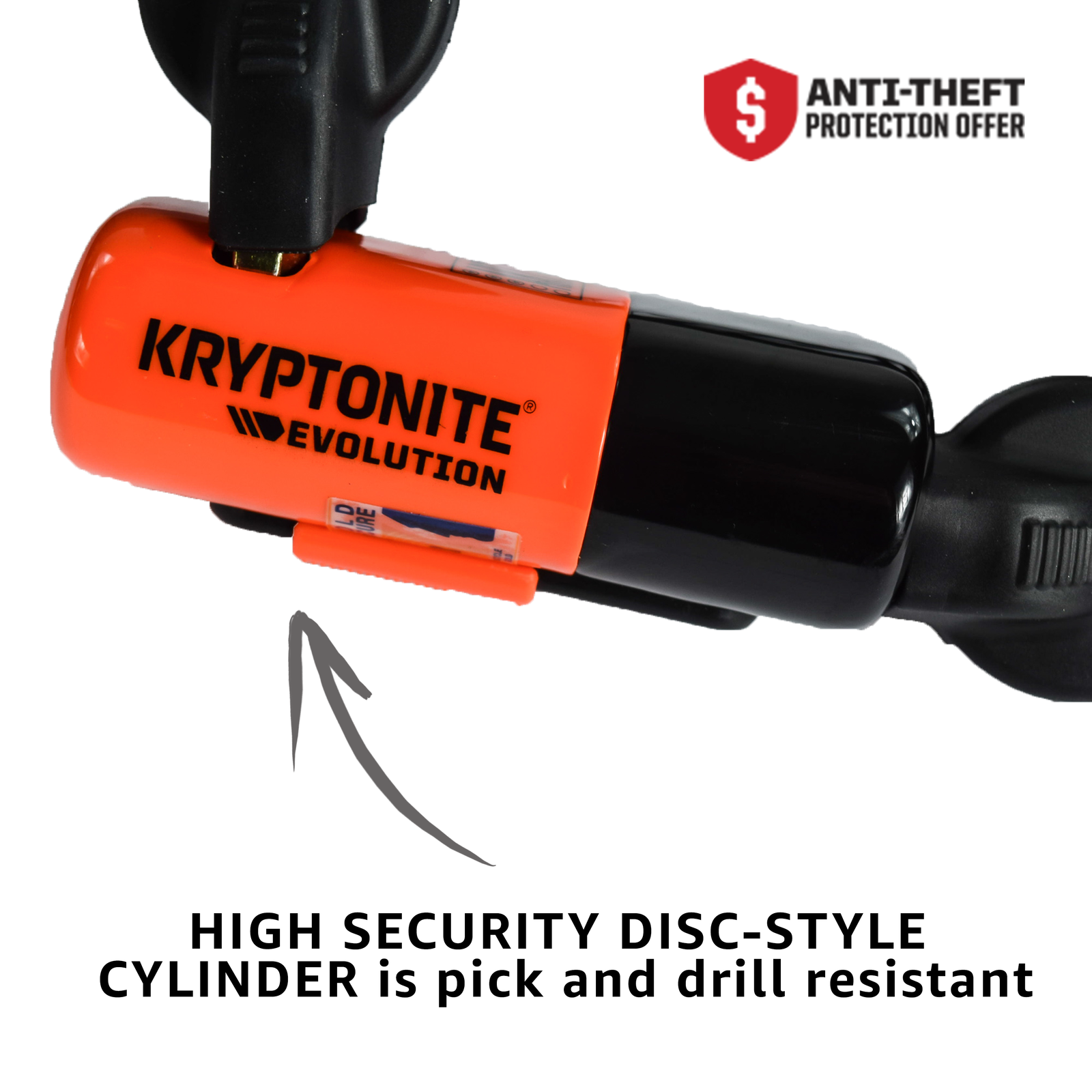 Kryptonite Evolution Series 4 1016 Integrated Chain 5.25ft (160cm) | eBay