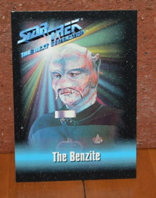 STAR TREK THE NEXT GENERATION TRADING CARD THE BENZITE | eBay