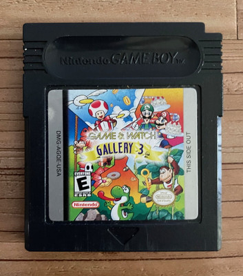 Game & Watch Gallery 3 - Nintendo GameBoy Color Games - Tested ...