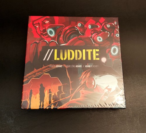 Luddite Roll & Write Game with all the Kickstarter Extras! | eBay