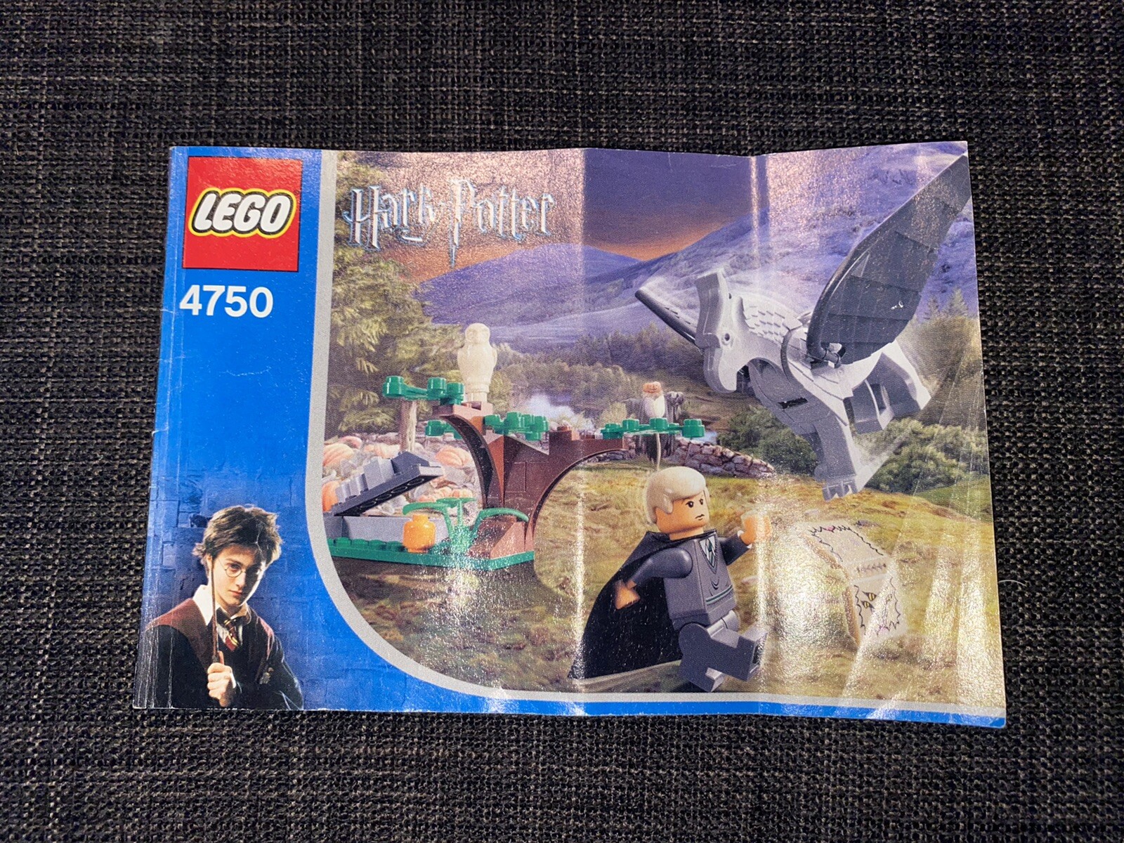 LEGO 4750 Harry Potter Dracos Encounter with Buckbeak complete With ...