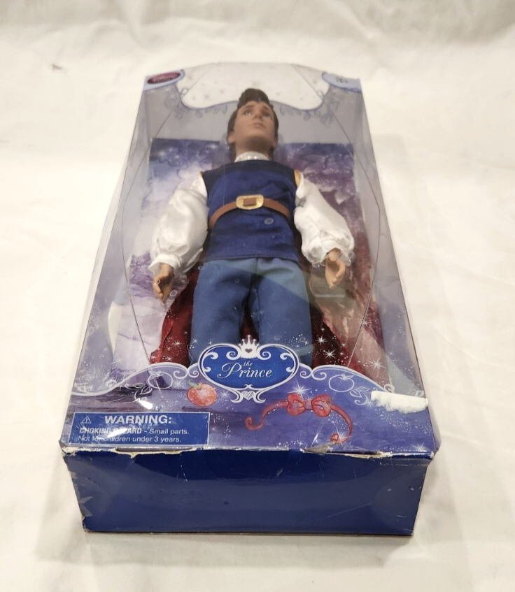 Disney Store The Prince Doll Figure New Rare Sealed Snow White Prince ...
