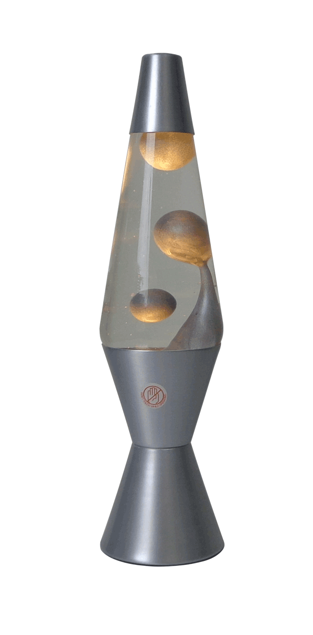 NEW Lava Lamp 37 cm Silver Base [RM-KM802*] Metalic COLORs Party Night ...