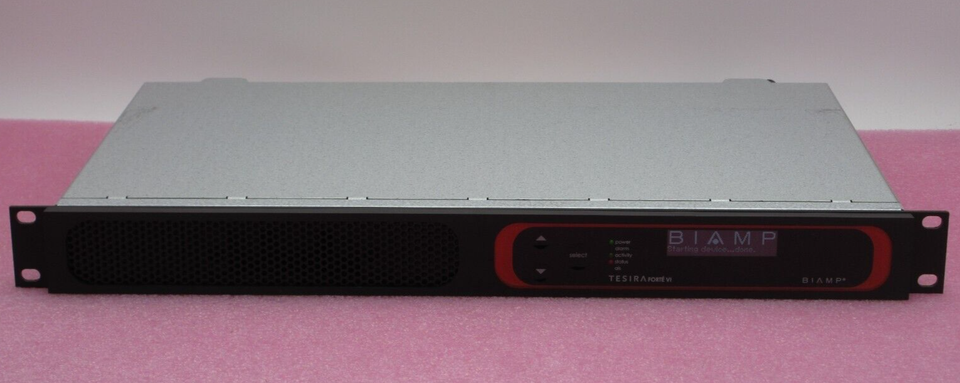 BiAMP Tesira Forte VI Digital Audio Server 12x Input AEC 8x Output USB ...